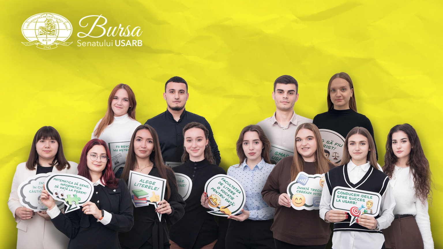 Câștigătorii Burselor Senatului Universității de Stat „Alecu Russo” din ...